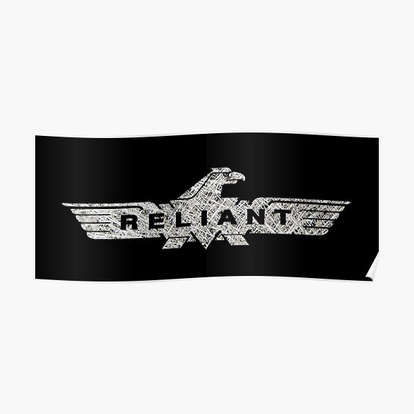 "Reliant logo fibreglass" Poster by RobinOfDeath | Redbubble