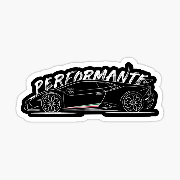 Lamborghini Huracan Stickers | Redbubble