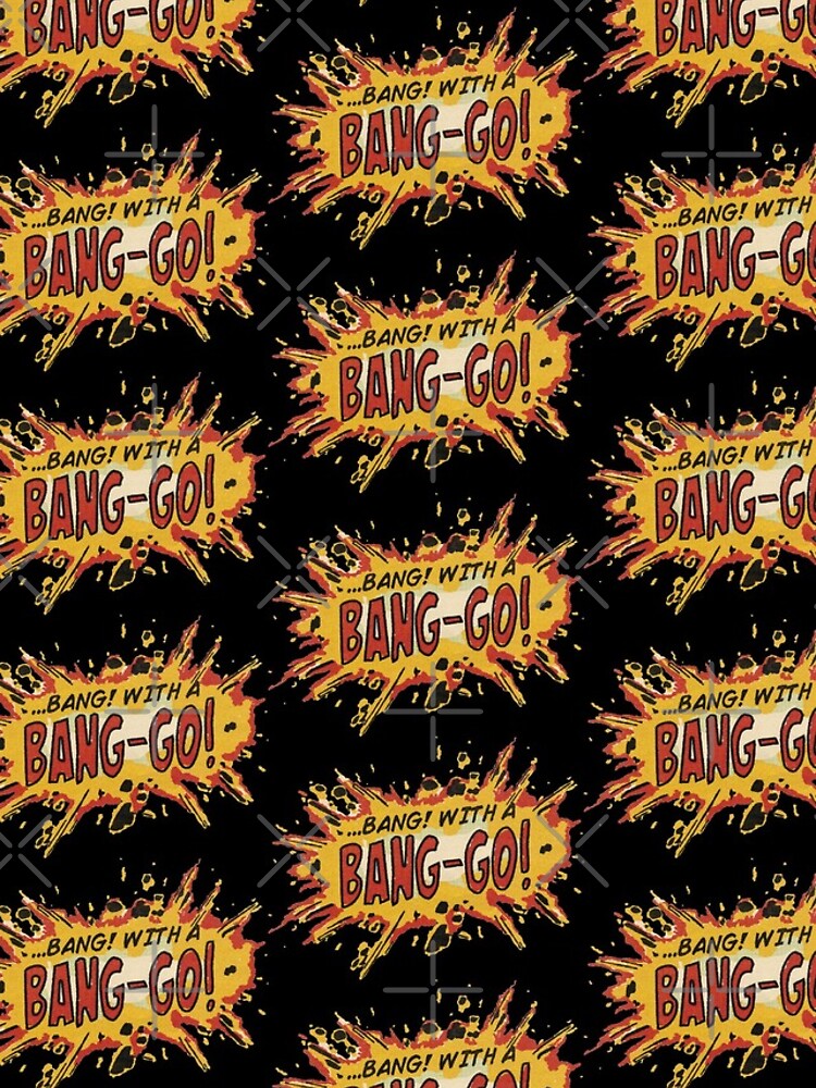 "Bang! With A Bang-Go! " iPhone Case for Sale by woutervanempel | Redbubble