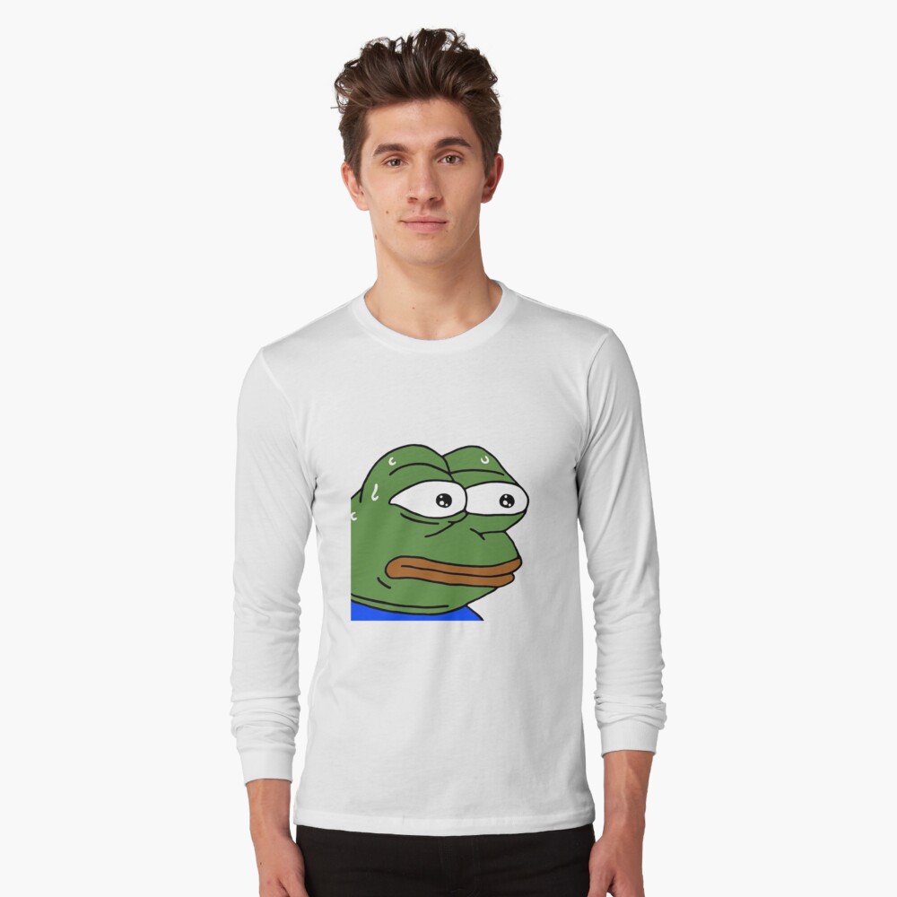 "Pepe sweating" Sticker for Sale by SCha | Redbubble