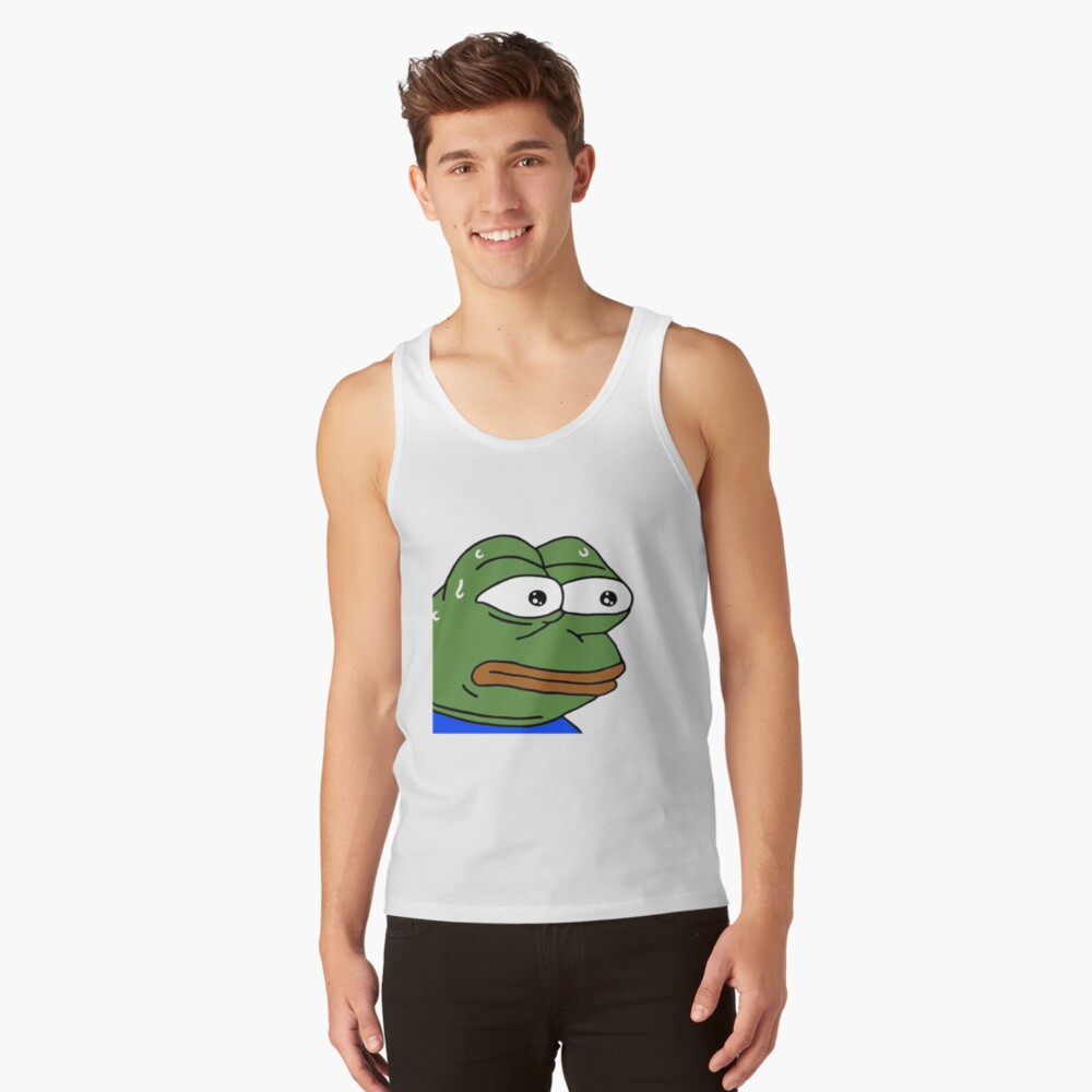 "Pepe sweating" Sticker for Sale by SCha | Redbubble