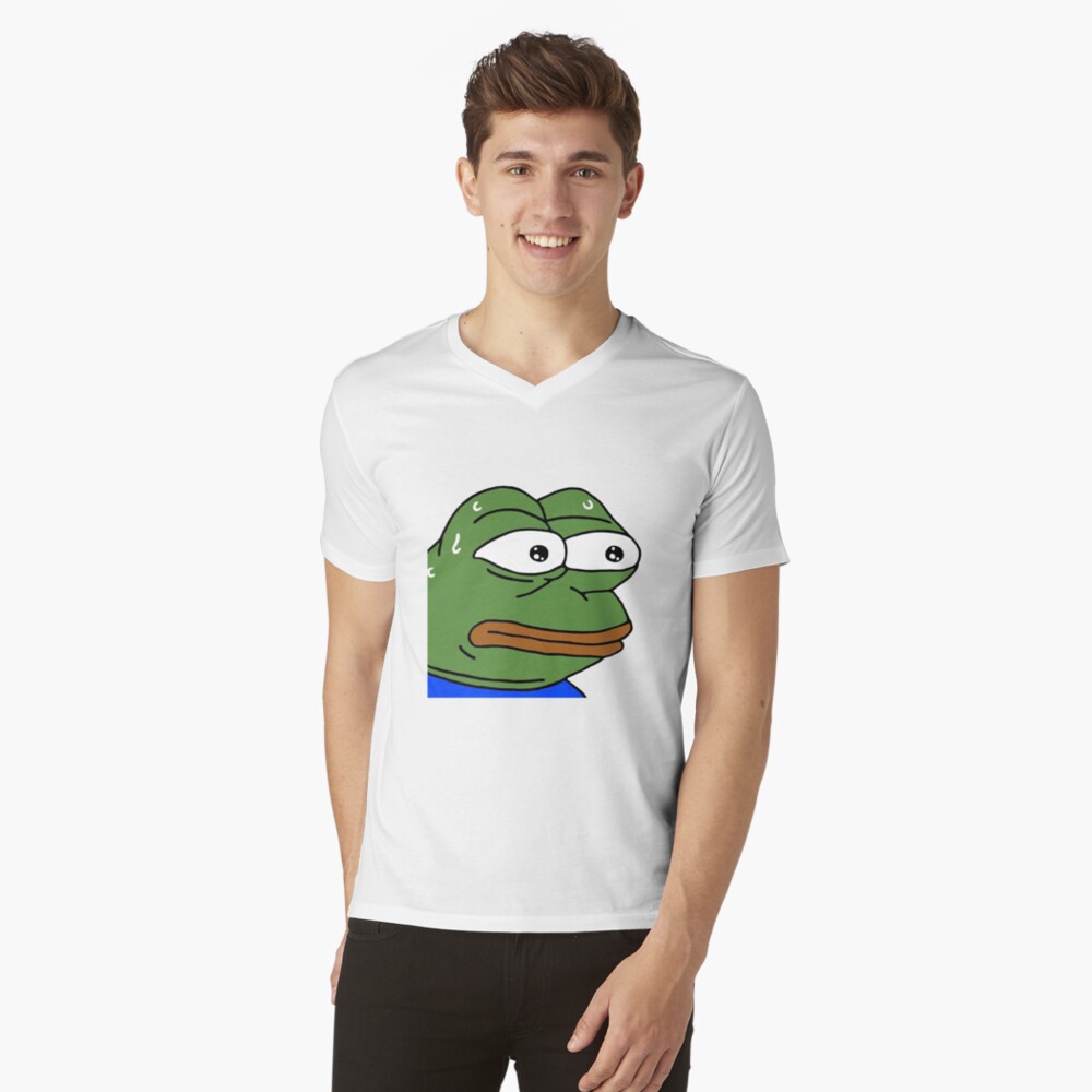 "Pepe sweating" Sticker for Sale by SCha | Redbubble