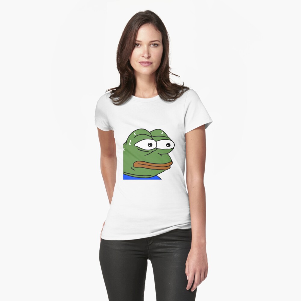 "Pepe sweating" Sticker for Sale by SCha | Redbubble