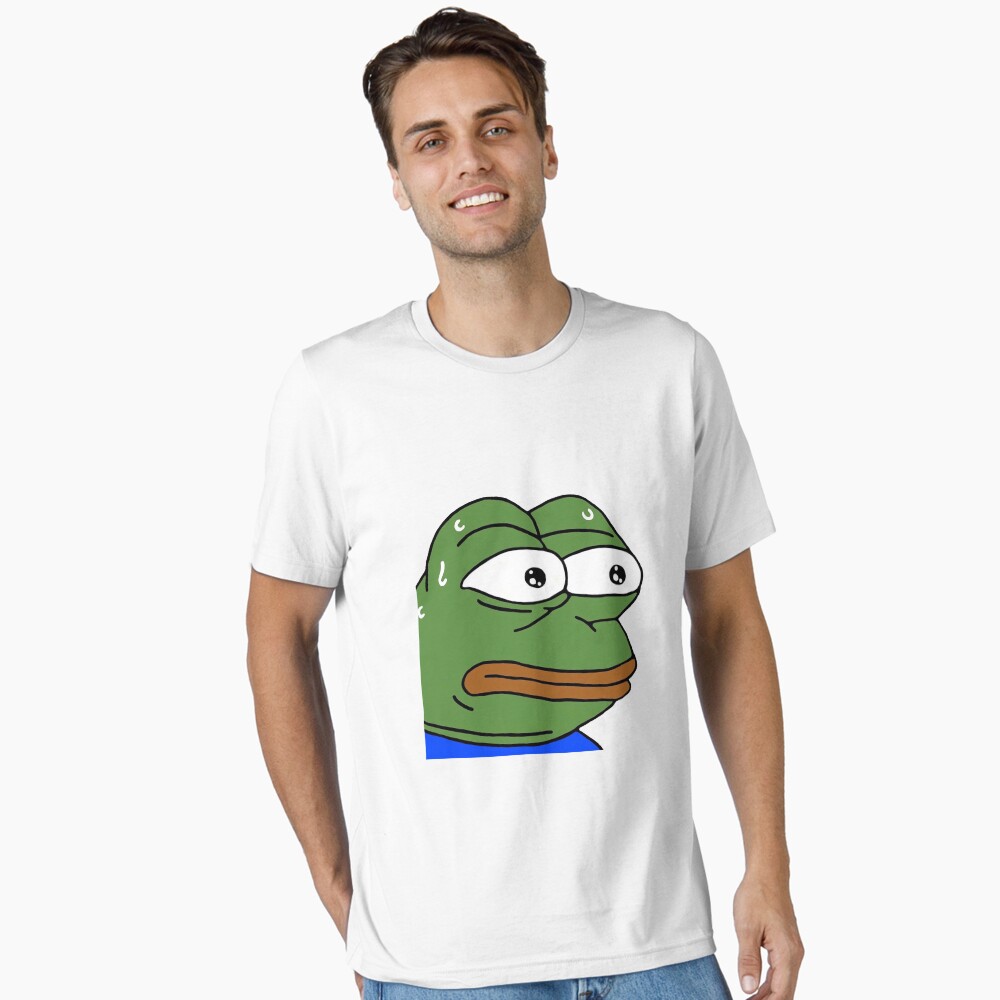"Pepe sweating" Sticker for Sale by SCha | Redbubble