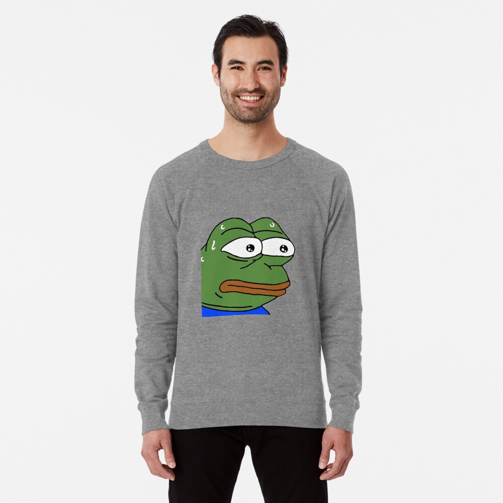 "Pepe sweating" Sticker for Sale by SCha | Redbubble