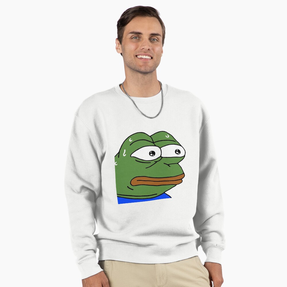 "Pepe sweating" Sticker for Sale by SCha | Redbubble