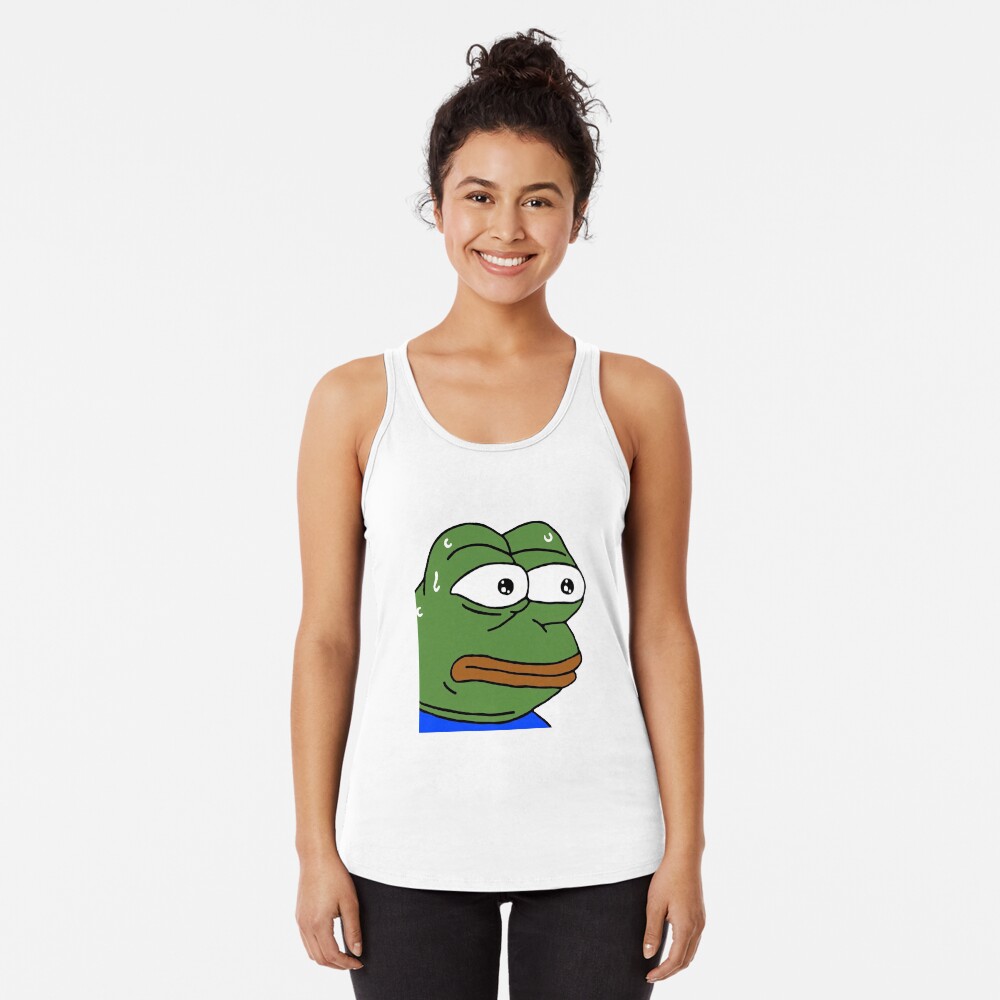 "Pepe sweating" Sticker for Sale by SCha | Redbubble