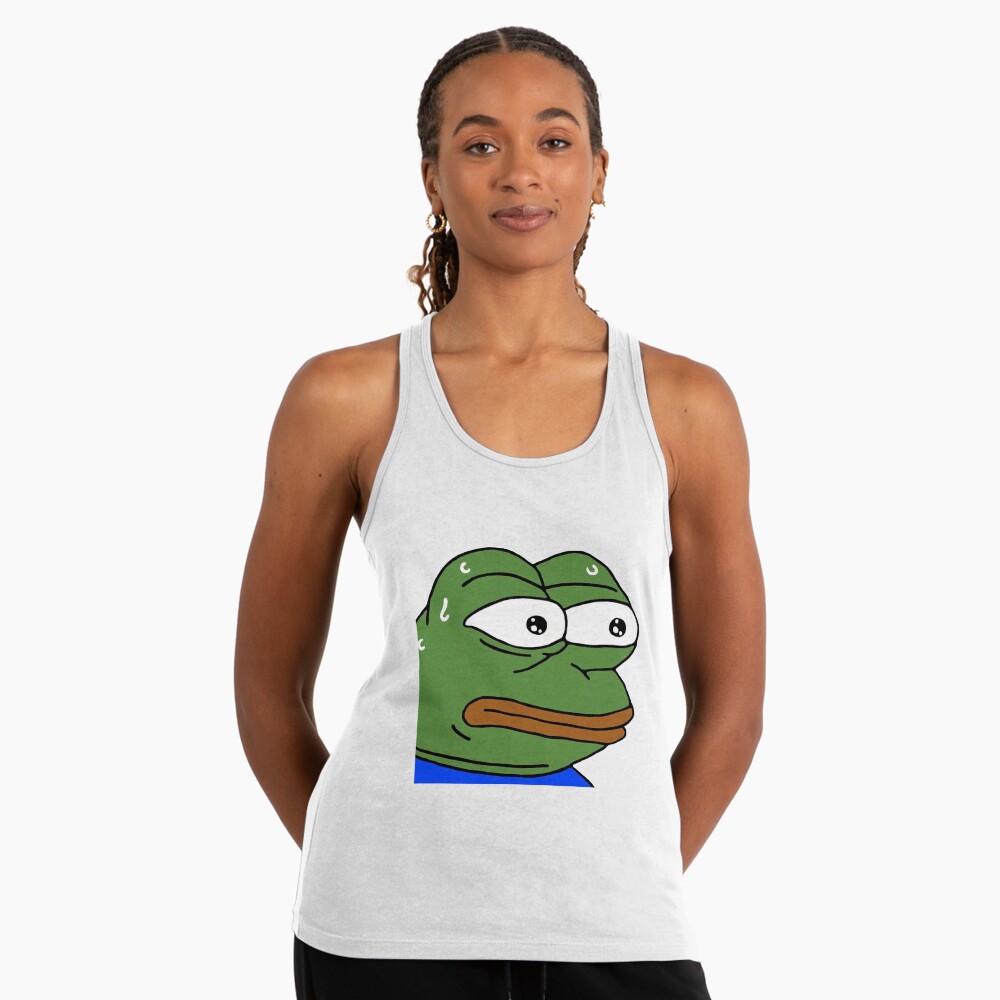 "Pepe sweating" Sticker for Sale by SCha | Redbubble