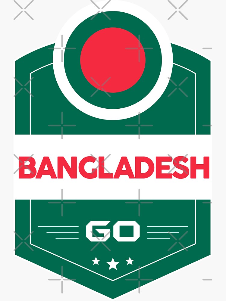 "BANGLADESH FLAG" Sticker by MarkMotta | Redbubble
