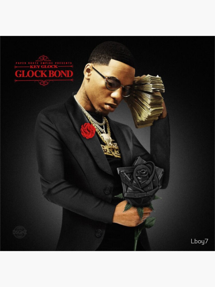 "Key Glock Glock Bond" Sticker for Sale by Lboy7 | Redbubble