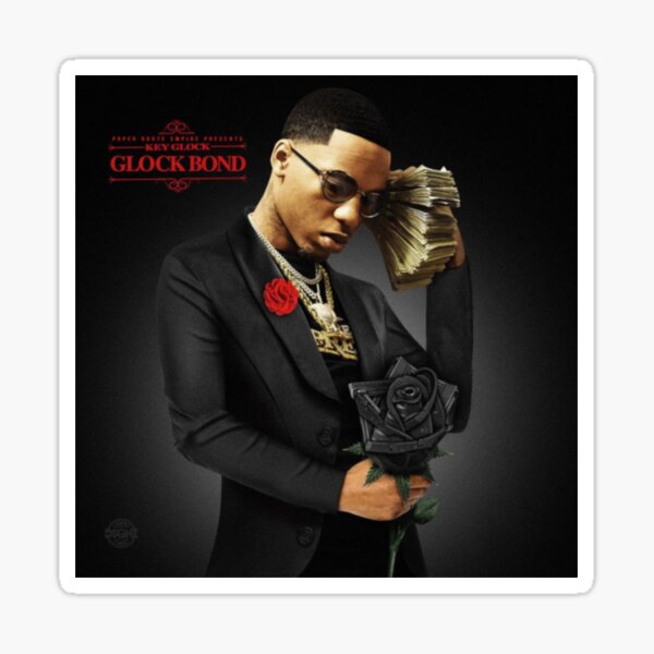 "Key Glock Glock Bond" Sticker for Sale by Lboy7 | Redbubble