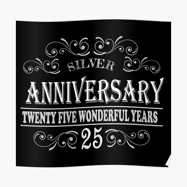 25th Anniversary Posters | Redbubble