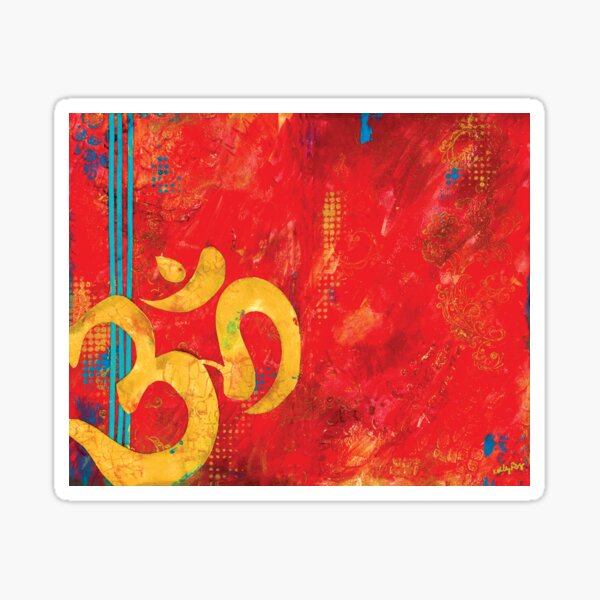 "Om" Sticker by kellyro77 | Redbubble