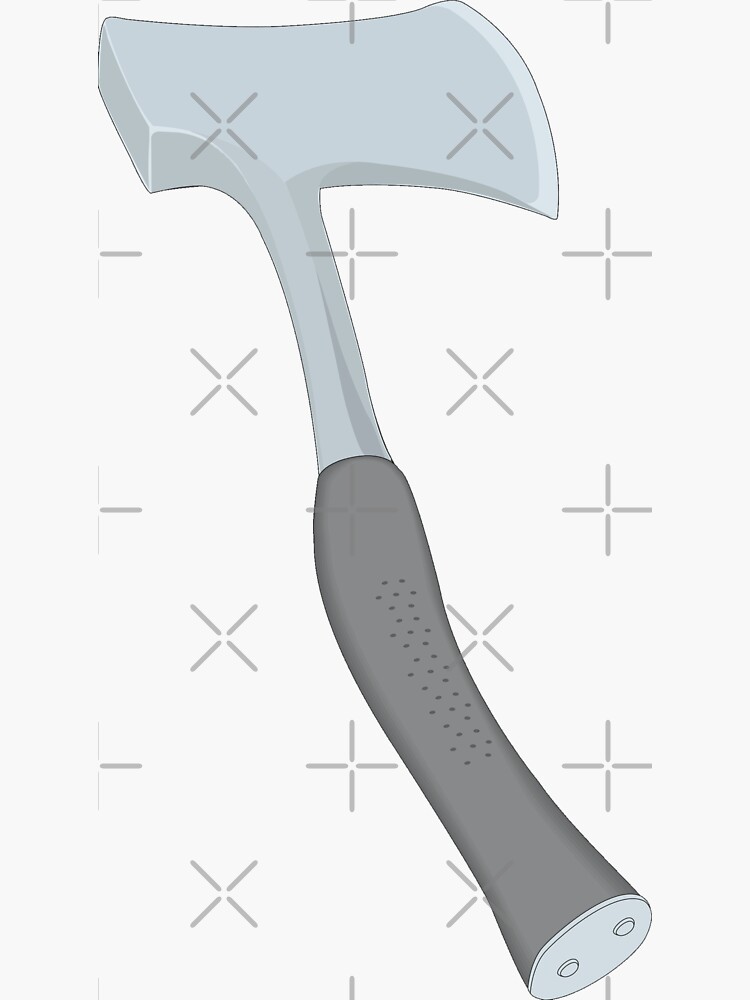 "Hatchet" Sticker for Sale by Judge-Hatchet | Redbubble