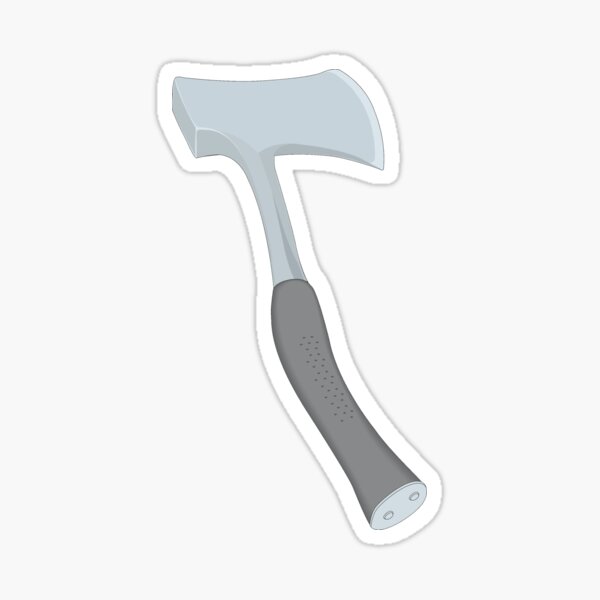 "Hatchet" Sticker for Sale by Judge-Hatchet | Redbubble
