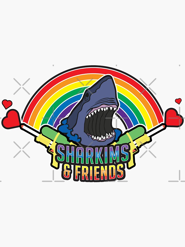"SharkimsAndFriends - Pride 2019" Sticker by Sharkims | Redbubble