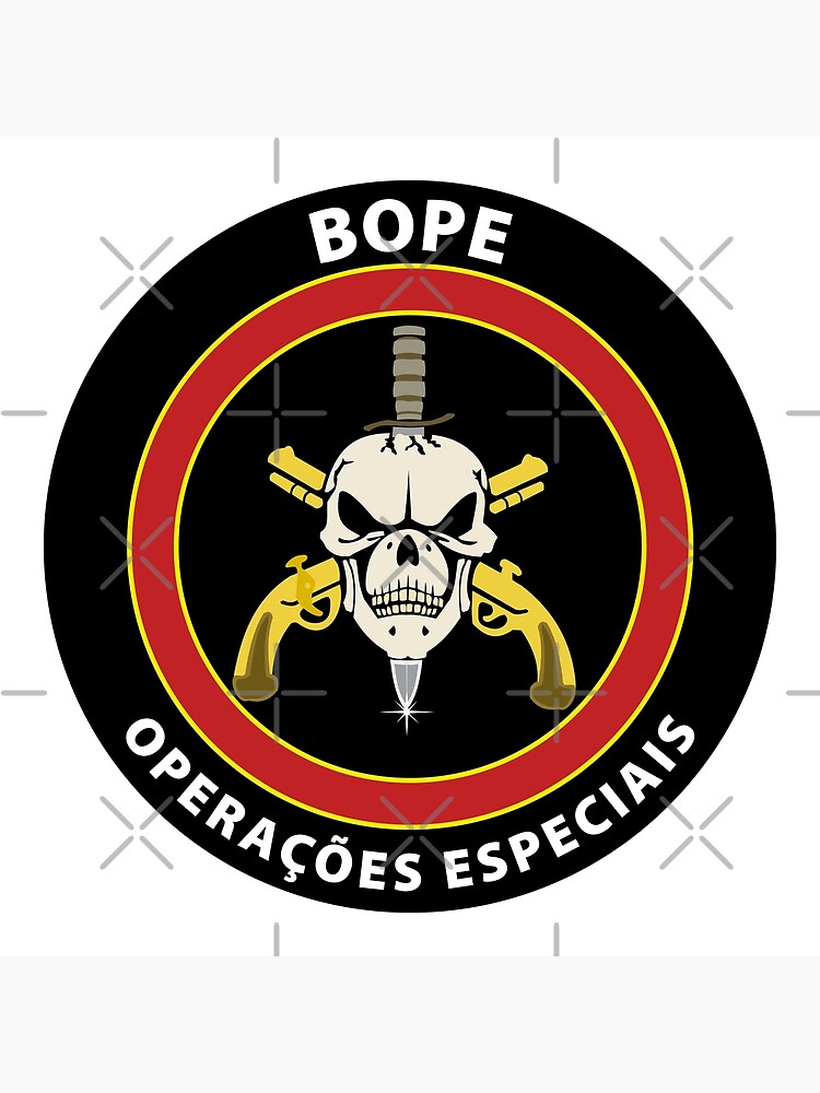 Póster «Brasil BOPE Batalhão de Operações Policiais Especiais» de ...