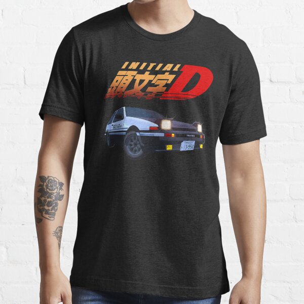 "Initial D" T-shirt for Sale by WangFertilizer | Redbubble | initial d ...