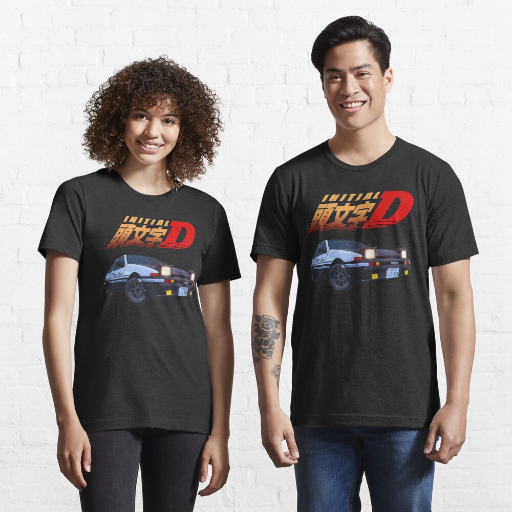 "Initial D" T-shirt for Sale by WangFertilizer | Redbubble | initial d ...