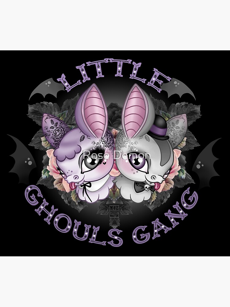 "Little Ghouls Gang" Art Print by CherryMartini | Redbubble