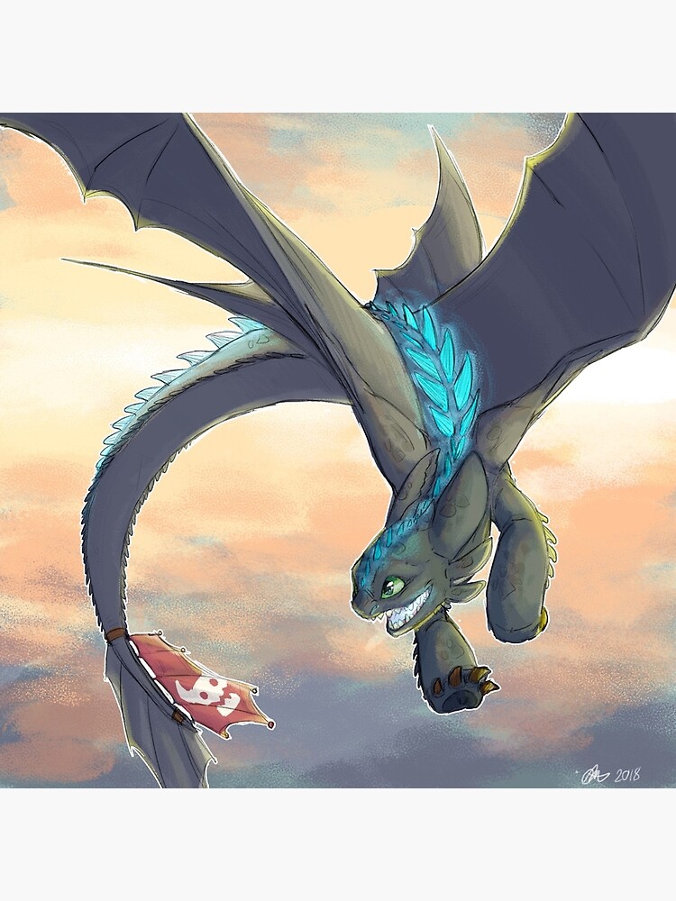 "Toothless" Poster by bunsanity | Redbubble