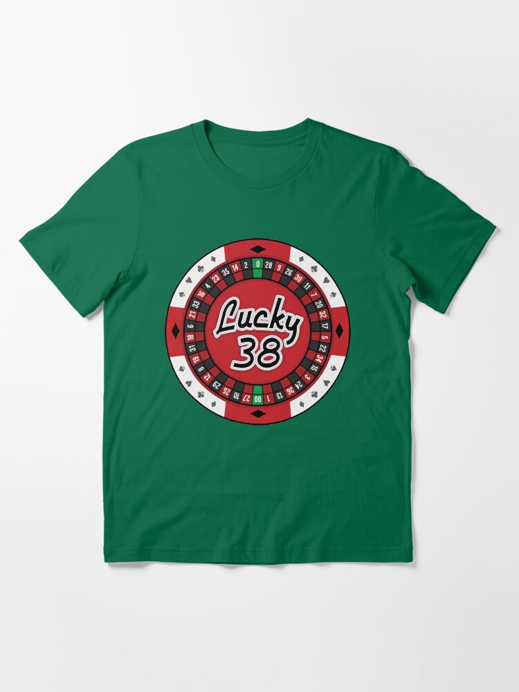"Lucky 38 Casino Chip" T-shirt for Sale by CeilingCow | Redbubble ...