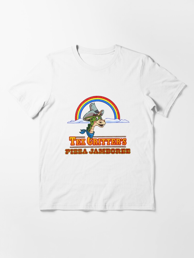 "Tex Critter's Pizza Jamboree" T-shirt for Sale by MacTonight ...