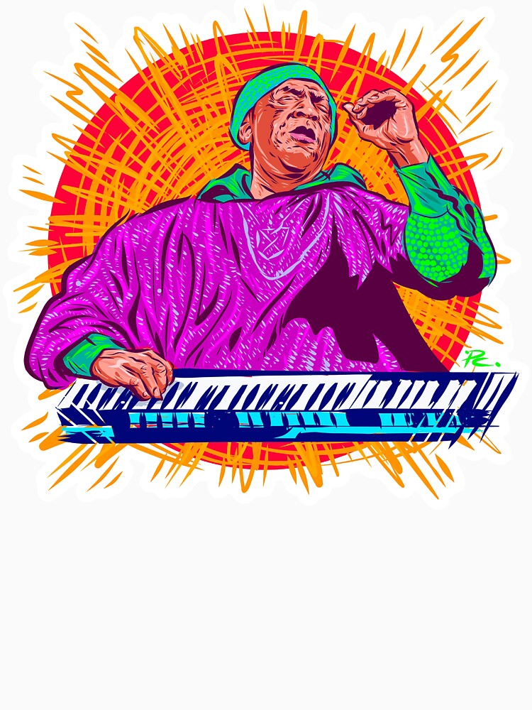 "Sun Ra - An illustration by Paul Cemmick" T-shirt for Sale by ...
