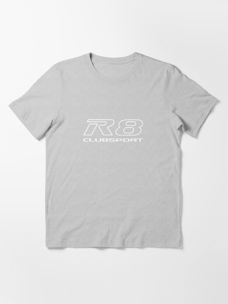 "R8 Clubsport WHITE EDITION" T-shirt for Sale by PetrolHeads ...