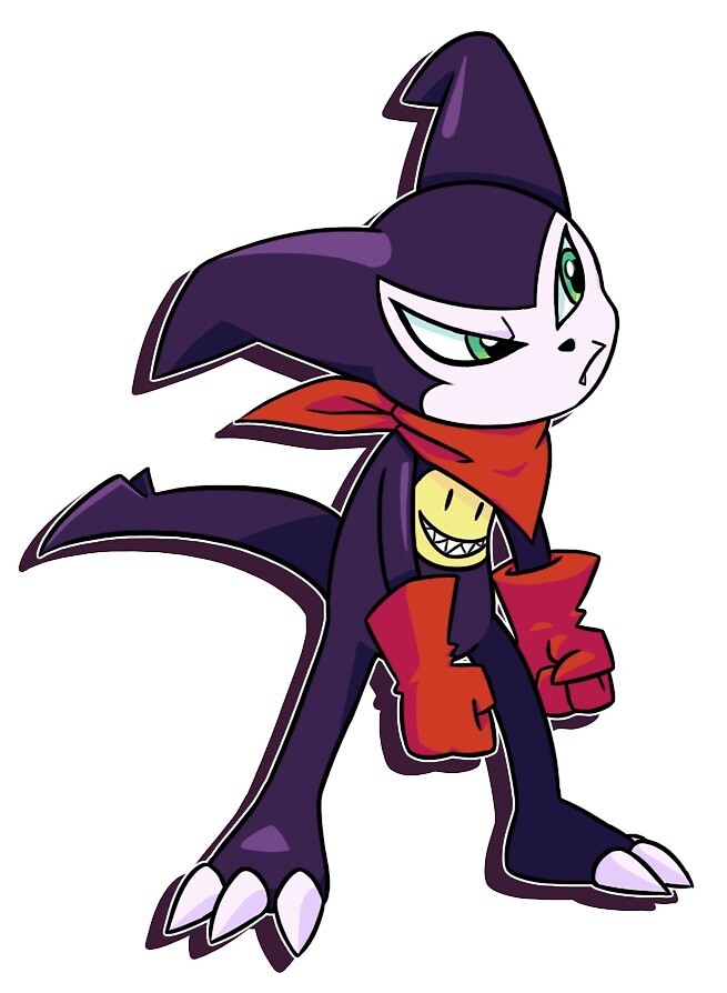 "Digimon Impmon" by key-fleurdelis | Redbubble