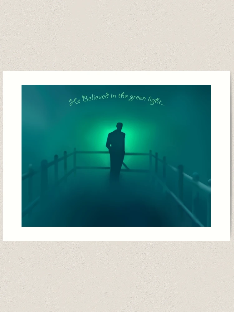 Tekeningen Van Great Gatsby Green Light The Great Gatsby Minimal Book