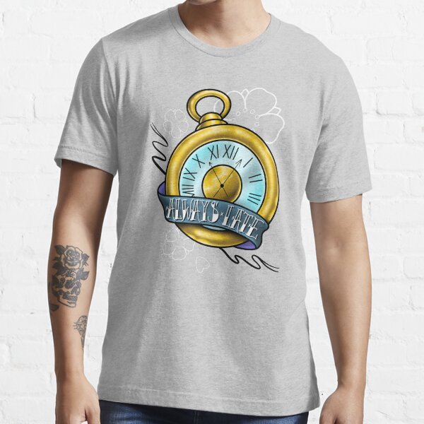 "Clock" T-shirt for Sale by CJOrazi | Redbubble | always late t-shirts ...