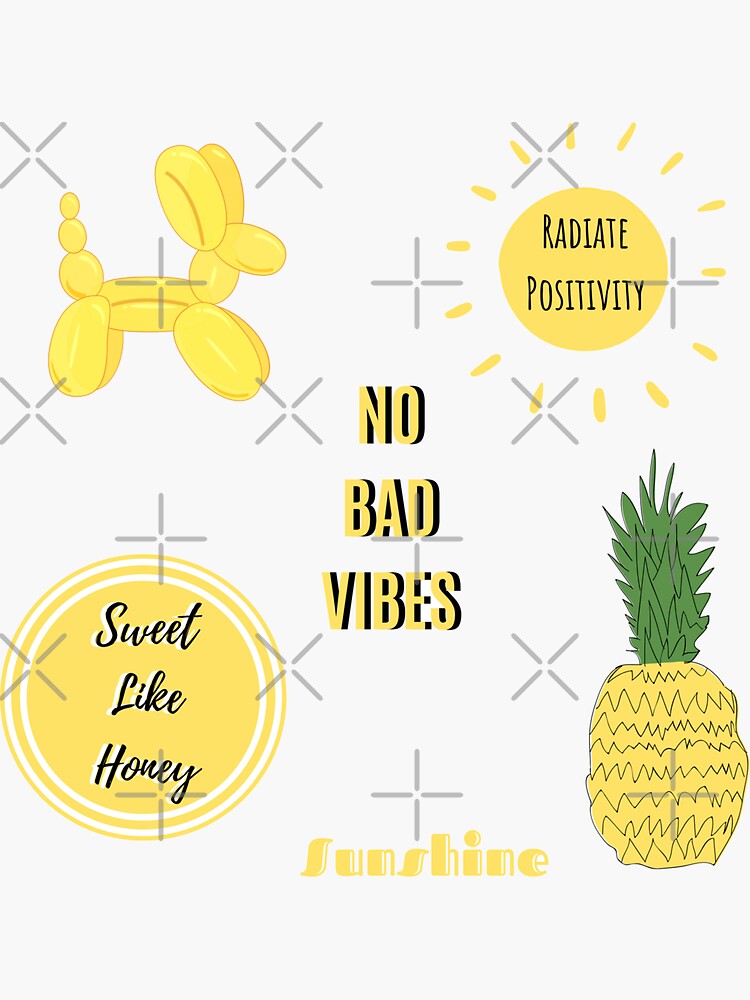 "Yellow Sticker Pack" Sticker by halistull | Redbubble