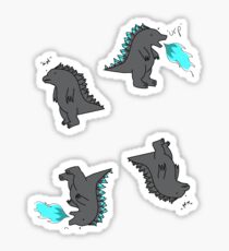 Godzilla Stickers | Redbubble