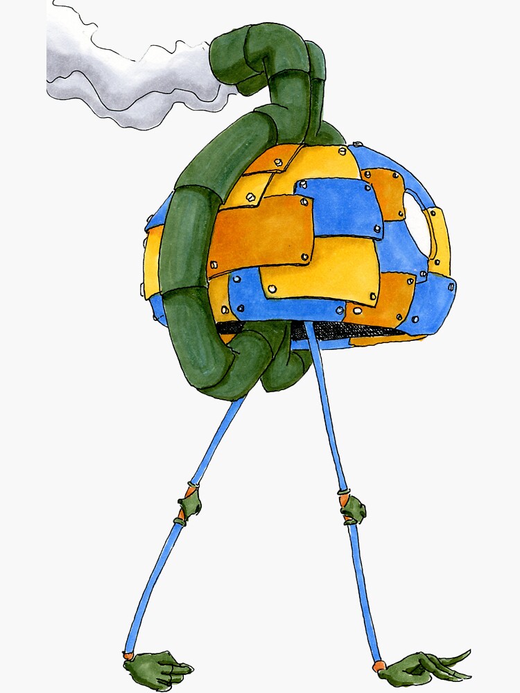 "Hand Walker" Sticker for Sale by jkhsketch | Redbubble