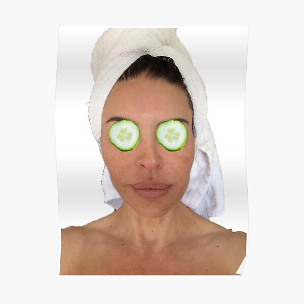 "LISA RINNA cucumbers" Poster by ematzzz | Redbubble