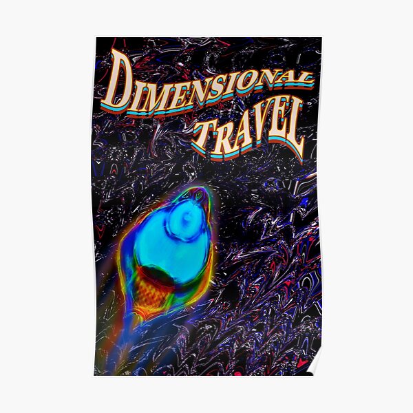 "Dimensional Travel poster art by Justin Cobb" Poster by JC622 | Redbubble