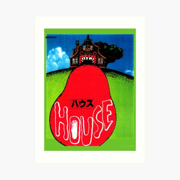 "House (Hausu) 1977 Poster" Art Print for Sale by winkatawink | Redbubble