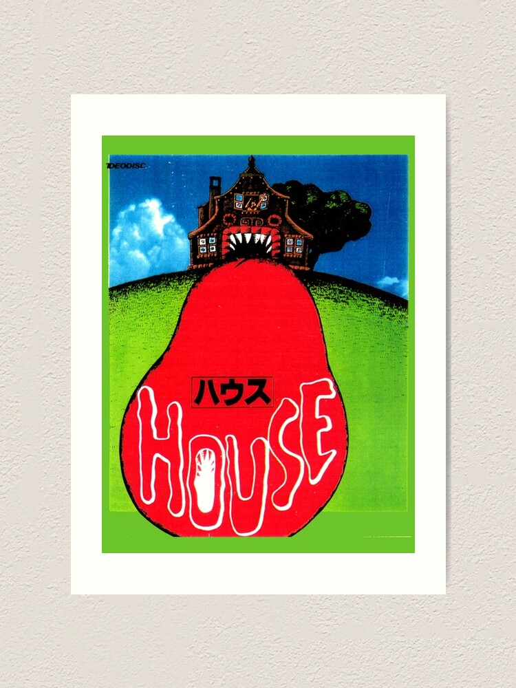 "House (Hausu) 1977 Poster" Art Print for Sale by winkatawink | Redbubble