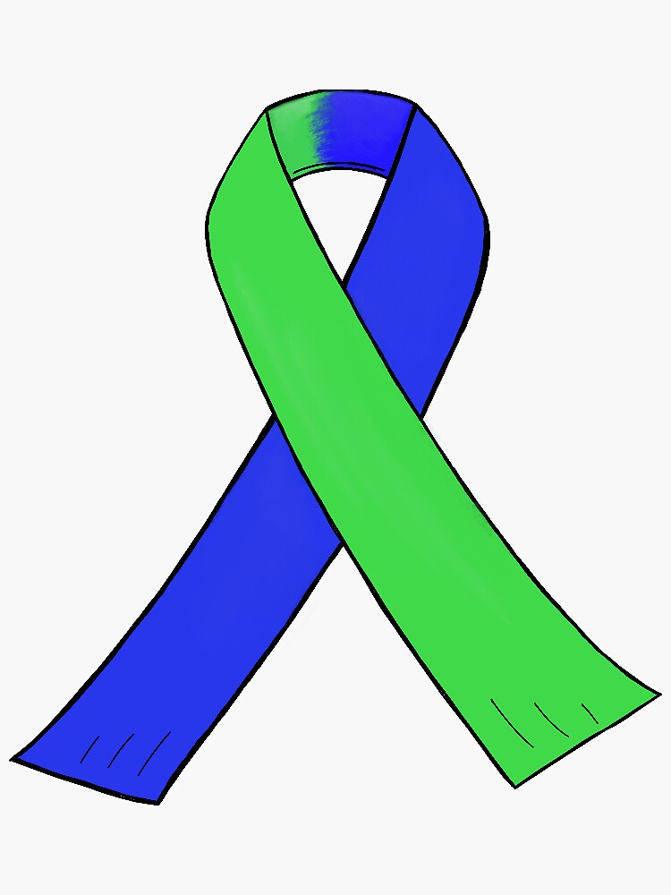 "IIH Awareness Ribbon" Sticker for Sale by ashleyrhoades98 | Redbubble