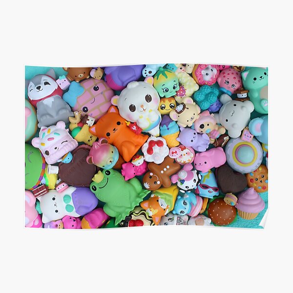 "Squishies" Poster by Jilleus | Redbubble