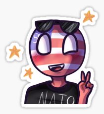 Countryhumans Stickers | Redbubble