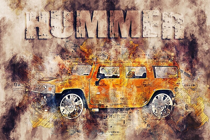 "Hummer" by Hawley Designs | Redbubble
