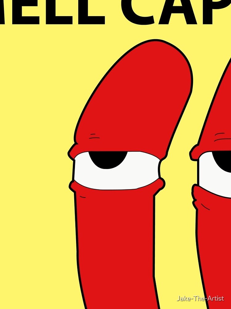 ""I Smell Cap" Mr Krabs Meme" iPhone Case for Sale by Jake-The-Artist ...