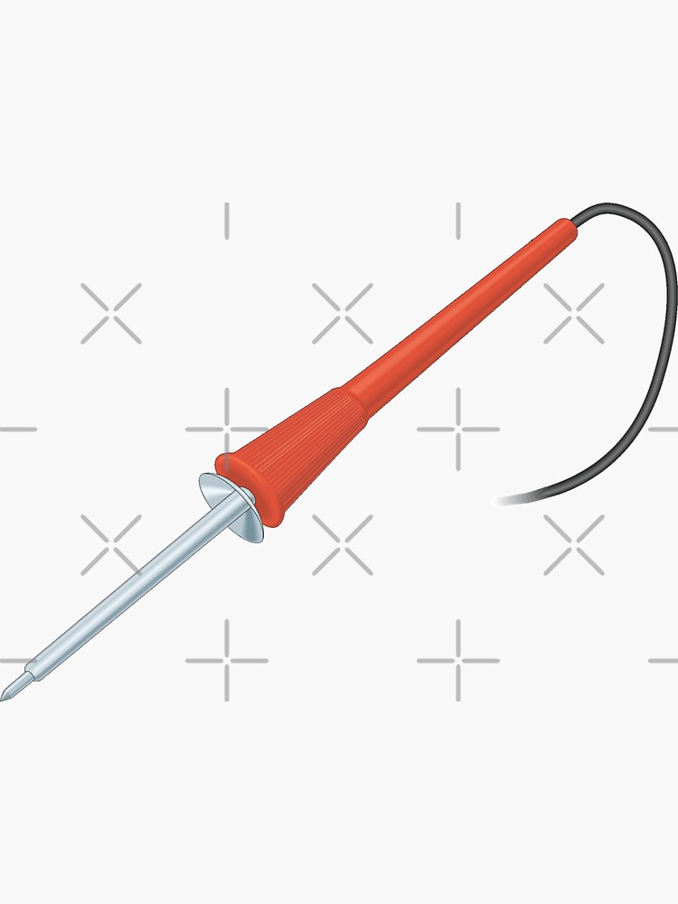 "Soldering Iron" Sticker for Sale by Judge-Hatchet | Redbubble