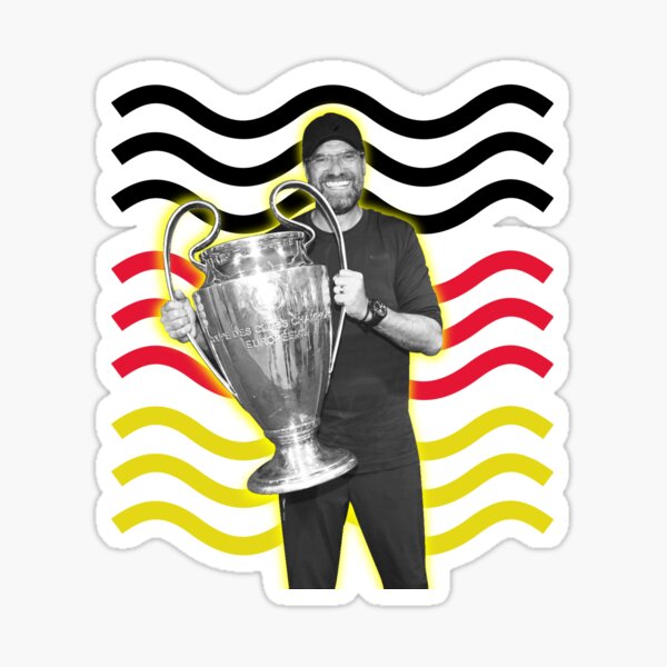 "Jurgen Klopp Germany Flag" Sticker for Sale by FootballFash | Redbubble