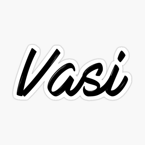 "Vasi" Sticker for Sale by Shalomjoy | Redbubble