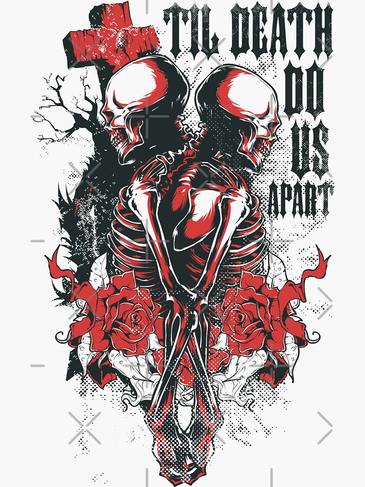 "Till Death" Sticker for Sale by Rawpixel | Redbubble