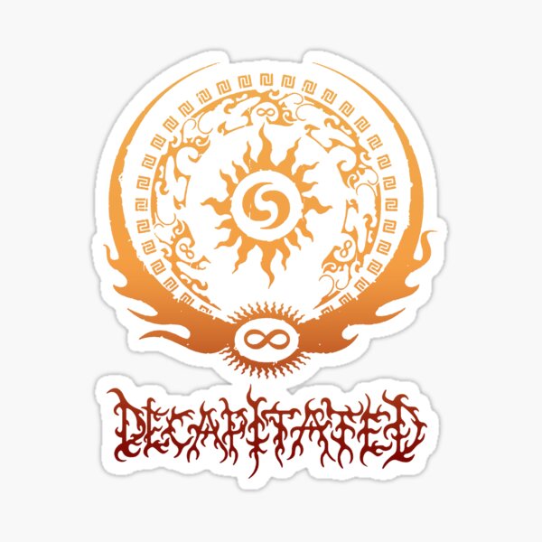 "Decapitated" Sticker for Sale by BrownEraser | Redbubble