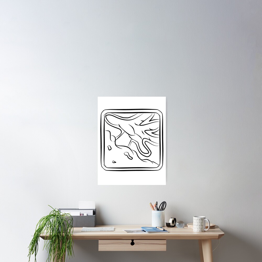 "Warlock Class Icon" Poster von DeLyss-Iouz | Redbubble